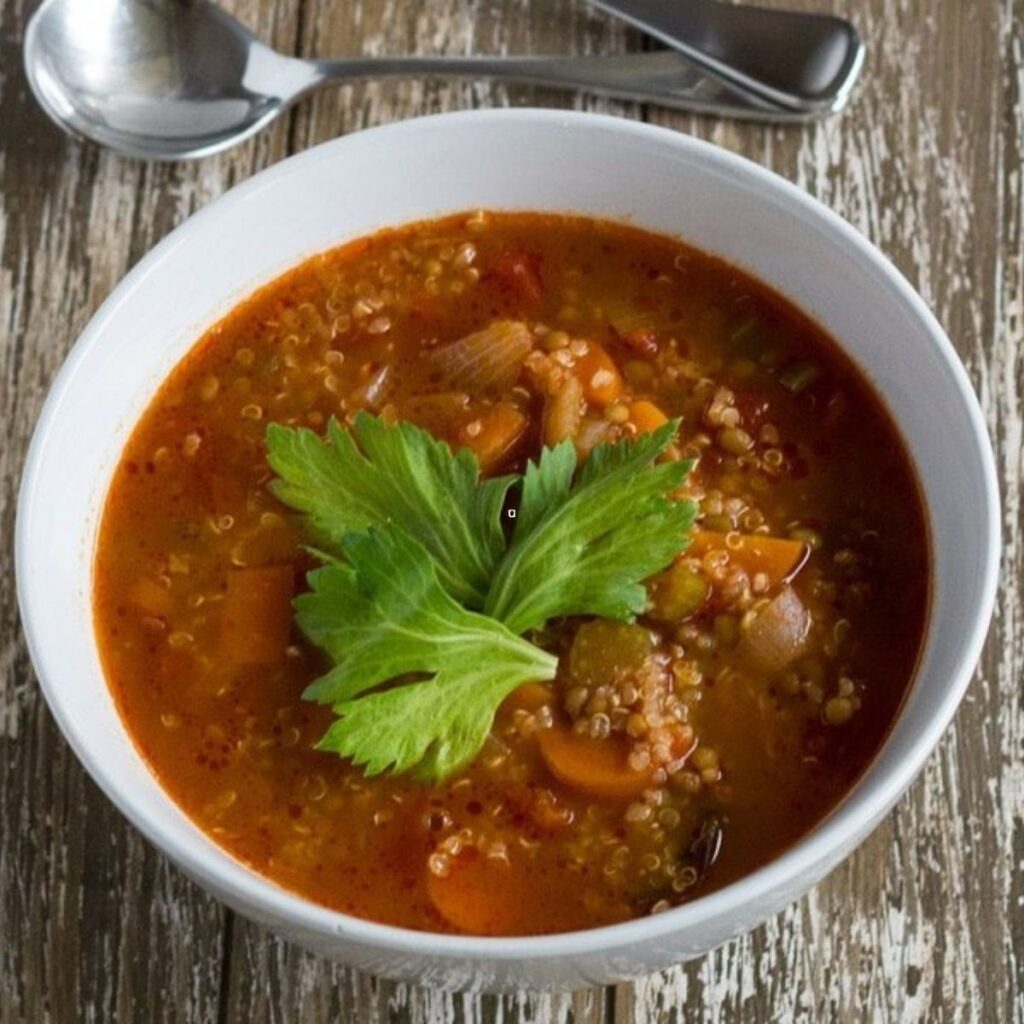 Mediterranean Lentil Soup - Becomingness
