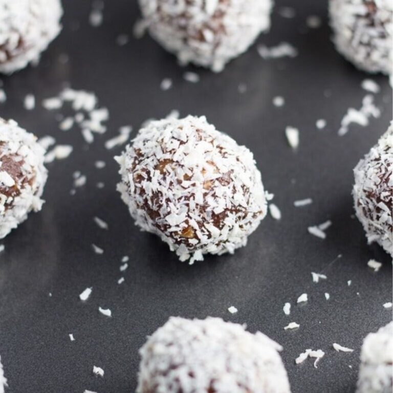 Coconut Rough Bliss Balls - Becomingness