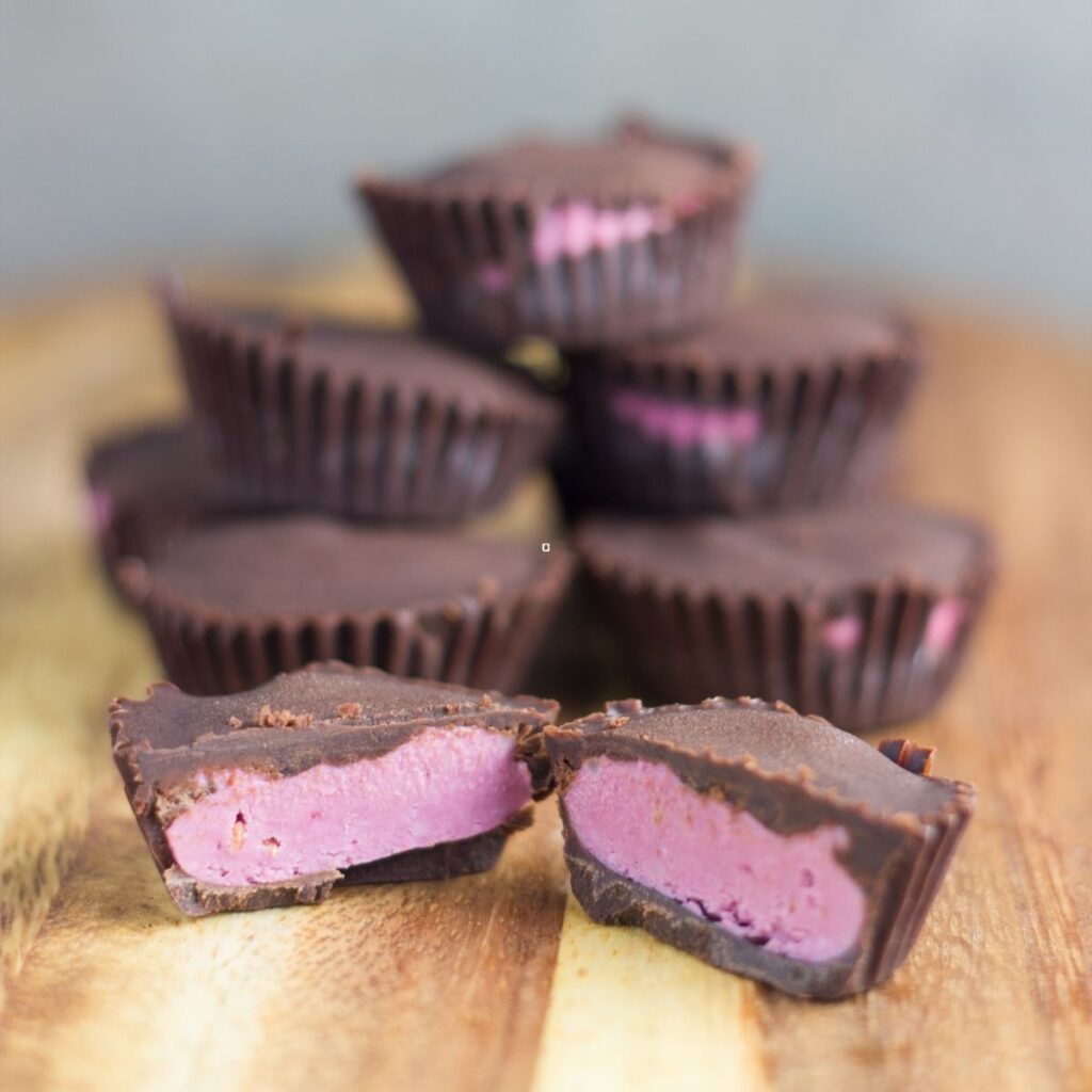 Mini Raspberry Chocolates - Becomingness