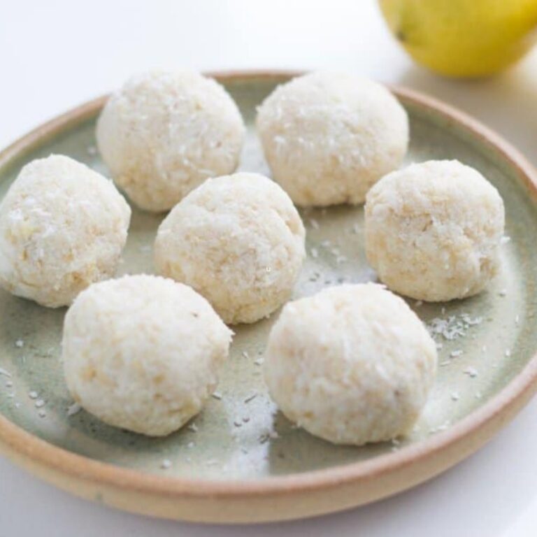Coconut Rough Bliss Balls - Becomingness