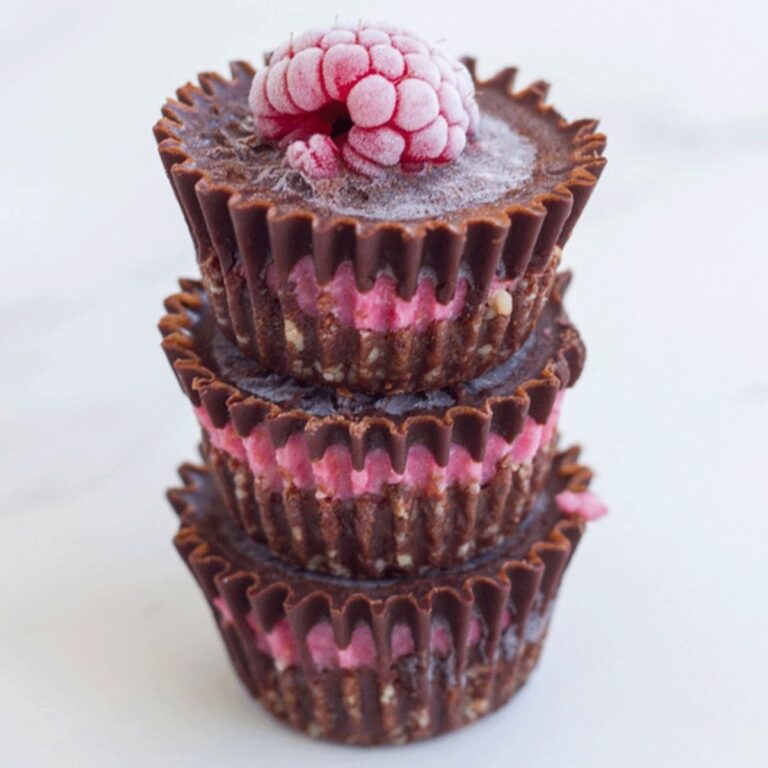 Raspberry Chocolate Bites - Becomingness