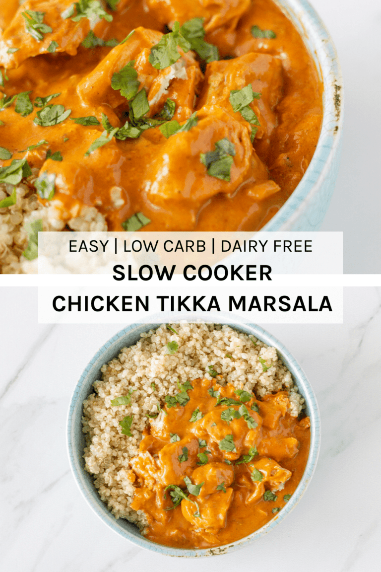 Slow Cooker Chicken Tikka Marsala - Becomingness