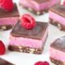 Chocolate Raspberry Bars - Becomingness